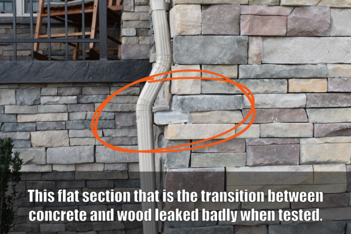 Failed Manufactured Stone And Brick Veneer On New Construction Home.