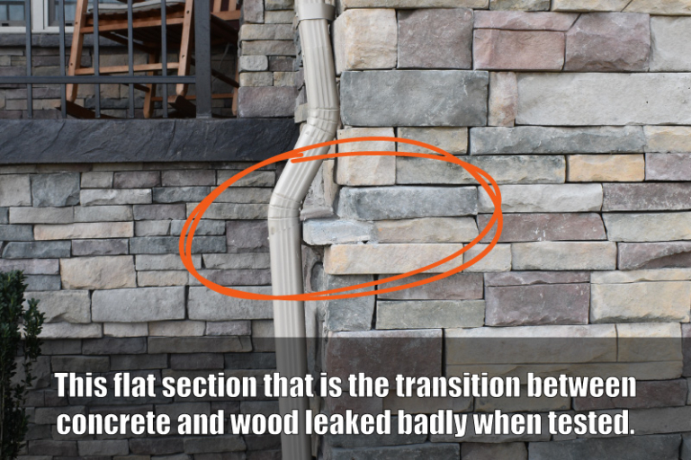 Failed Manufactured Stone And Brick Veneer On New Construction Home.