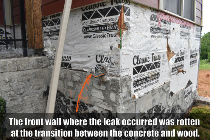 Failed Manufactured Stone And Brick Veneer On New Construction Home.