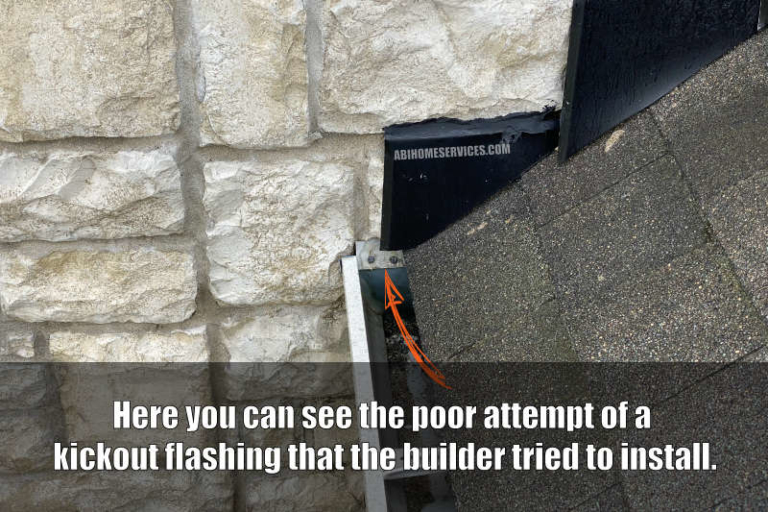 Missing Kick-Out Flashing Creates Hidden Water Damage In Walls ...